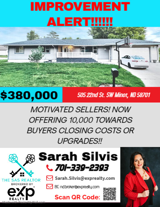 Copy of Just Listed Real Estate Flyer (1) | PosterMyWall