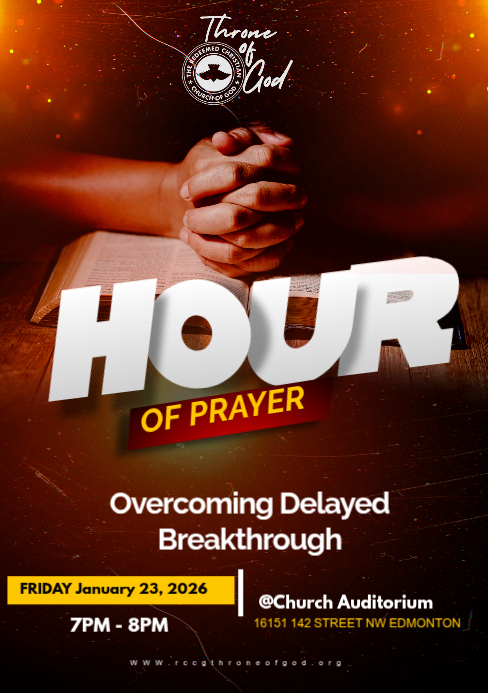 Pray church service | PosterMyWall