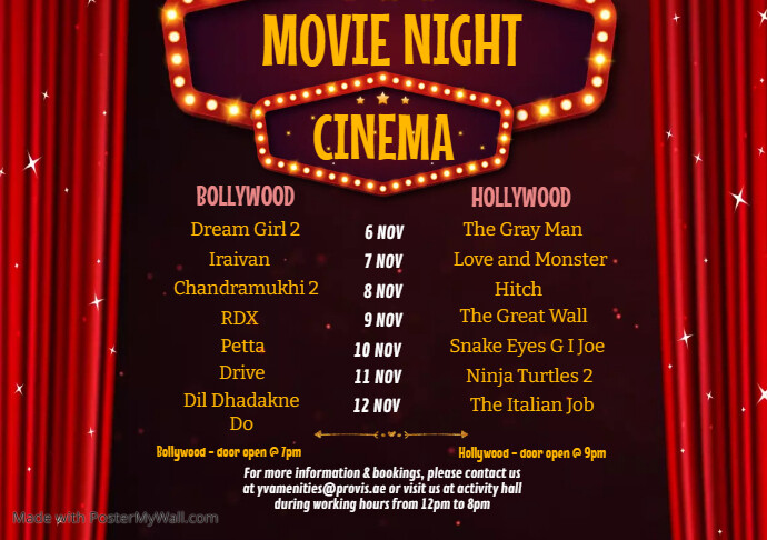 Broadway Game show party invitation | PosterMyWall