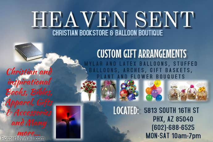 HEAVEN SENT FLYER | PosterMyWall