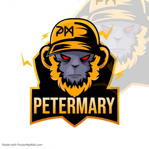 Copy of Cópia de Golden Gaming Logo Esports | PosterMyWall