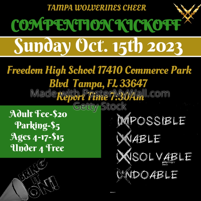 Acro & Tumbling | PosterMyWall