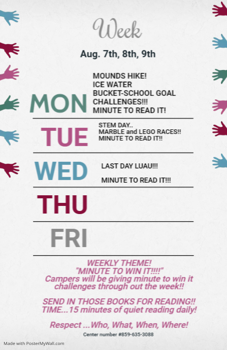 Let's Make A Difference Week Flyer Template | PosterMyWall