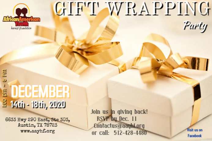 2020 Gift Wrapping | PosterMyWall