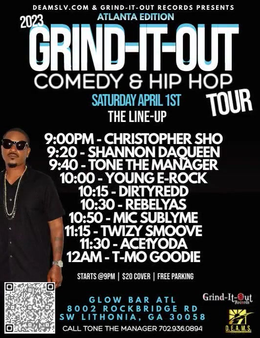 ATL FLYER CHRISTOPHER SHO FINAL | PosterMyWall