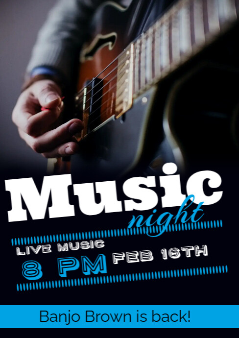 Copy of MUSIC CONCERT POSTER | PosterMyWall