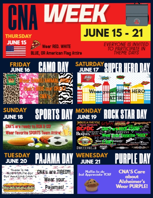 Spirit Week Flyer | PosterMyWall