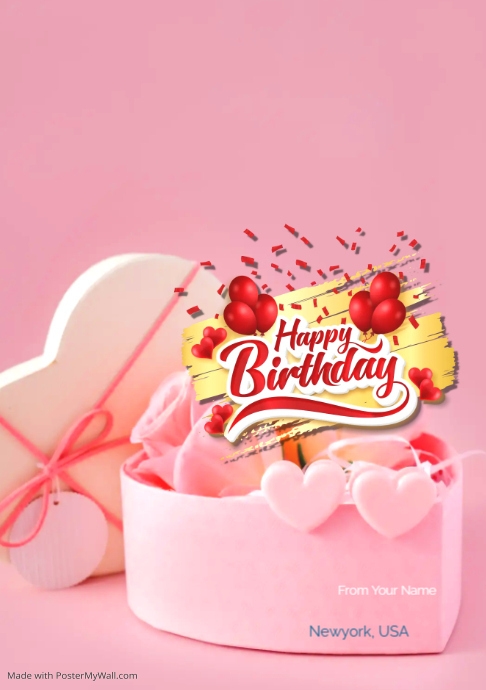 Birthday Poster (72) | PosterMyWall