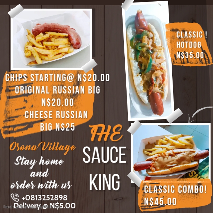 Copy of Restaurant Social Media Post | PosterMyWall