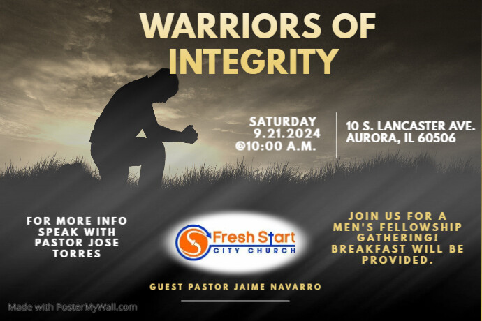 mens ministry church event (1) | PosterMyWall