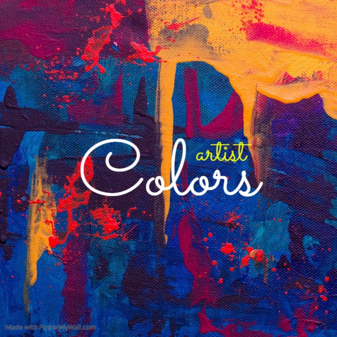 Colors Album Cover | PosterMyWall