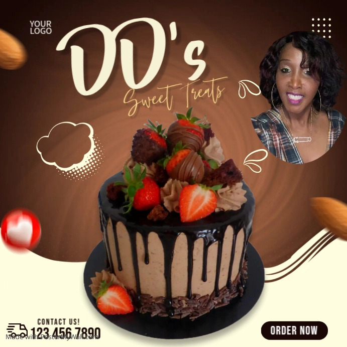 Cake Dessert Ads | PosterMyWall