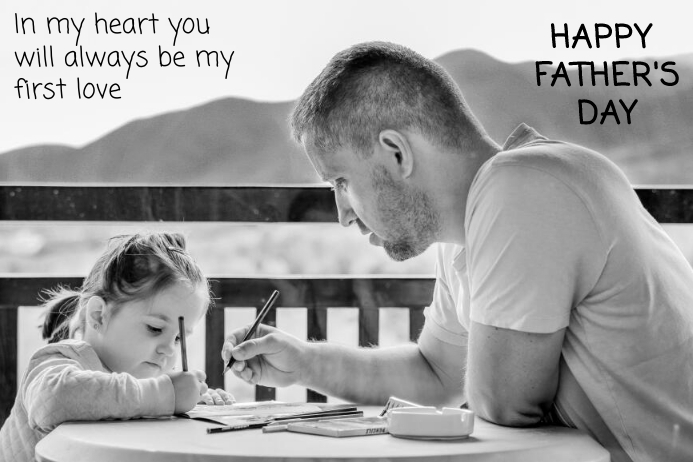 dad & me quote Template | PosterMyWall