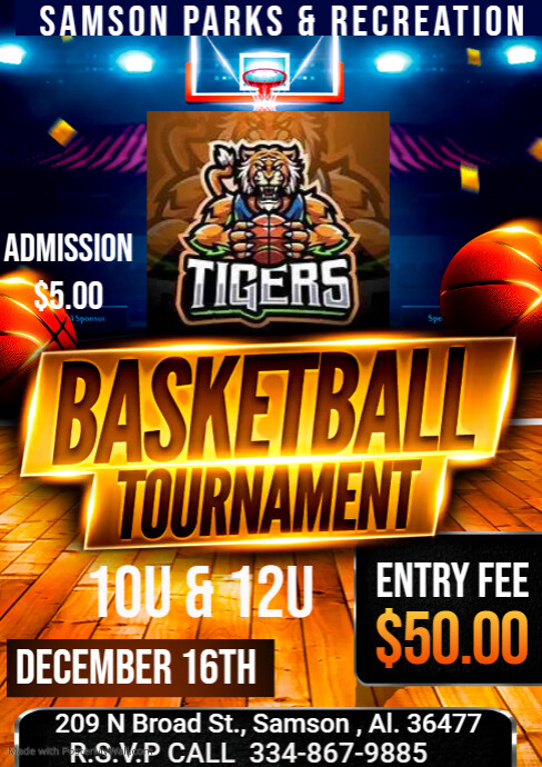 BASKETBALL TOURNAMENTS | PosterMyWall