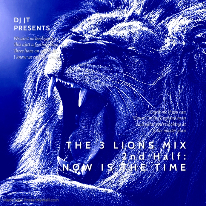 Copy of Lion Roar Colorful Mixtape CD Cover | PosterMyWall