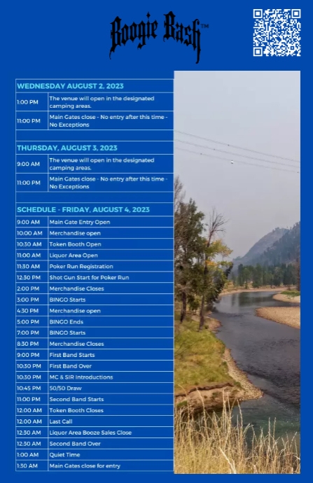 Copy of Wed - Fri Schedule | PosterMyWall