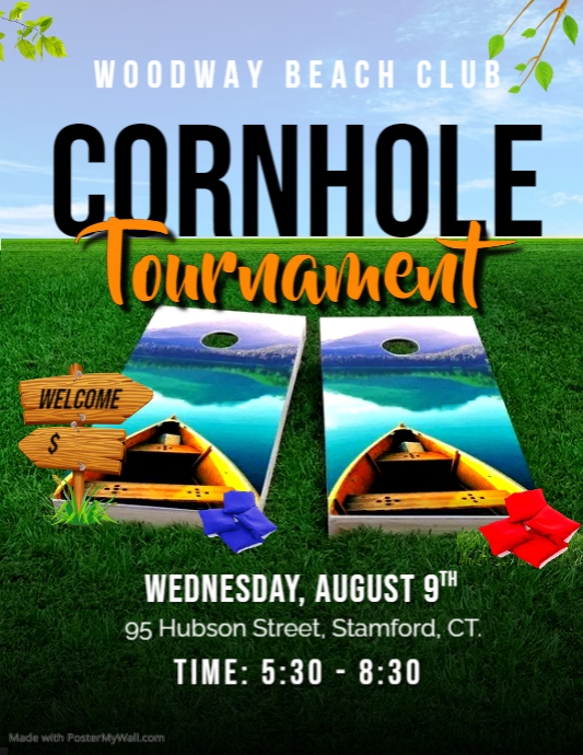 Copy of Cornhole Tournament poster design | PosterMyWall