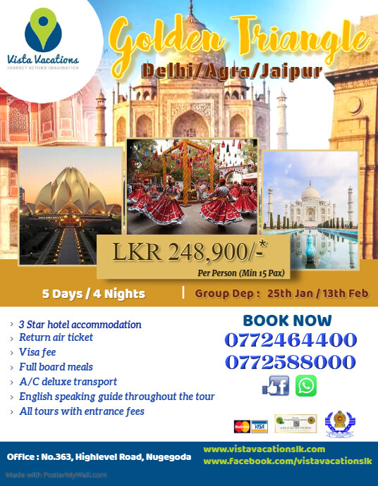 Golden triangle | PosterMyWall