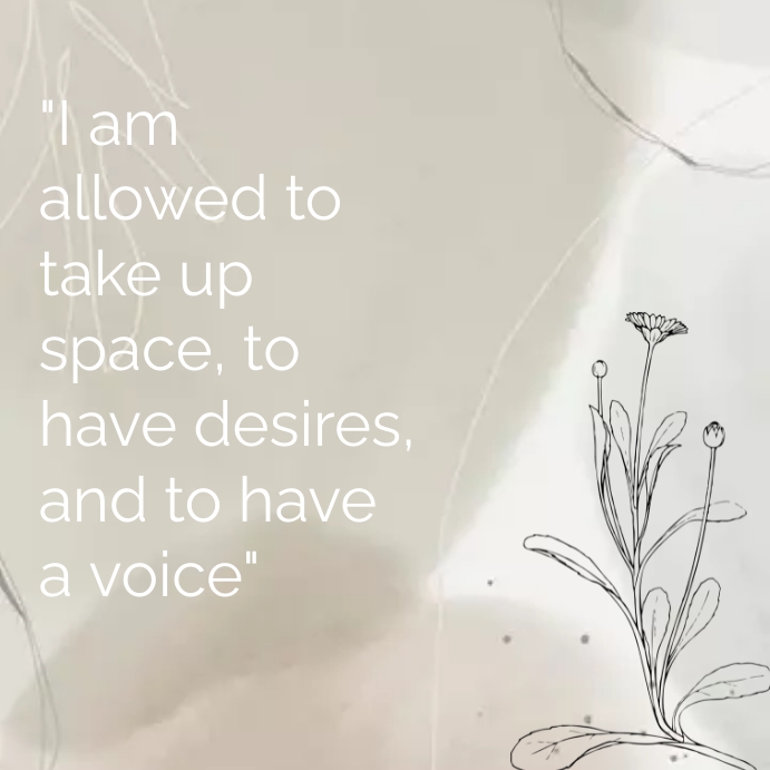 Daily Affirmation instagram square (nautral) Template | PosterMyWall