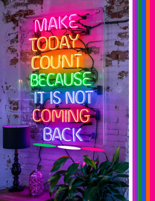 Daily Affirmation Quote Template | PosterMyWall