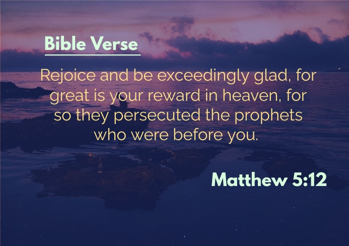 Daily bible verse 3 Template | PosterMyWall