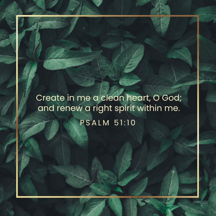 daily bible verse instagram template | PosterMyWall