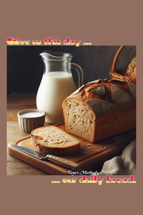 Daily bread Template | PosterMyWall
