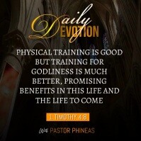 Daily devotions Template | PosterMyWall