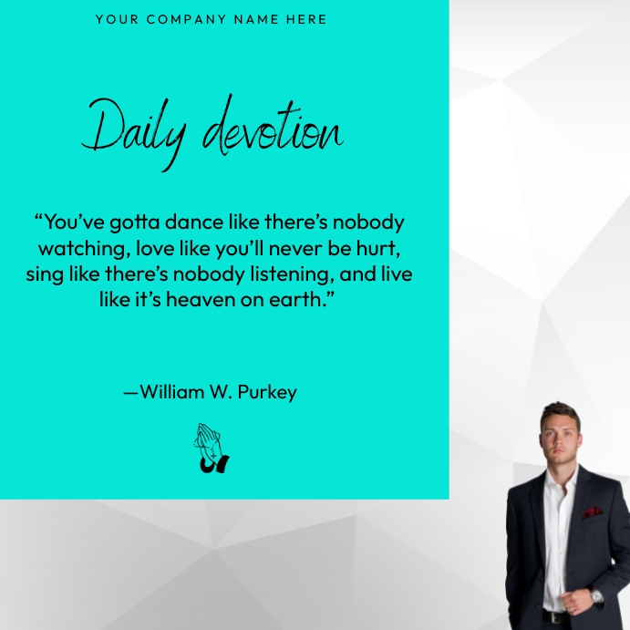 daily devotionals Template | PosterMyWall