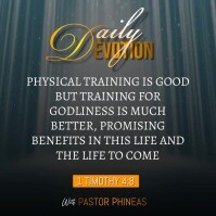 Daily devotions Template | PosterMyWall