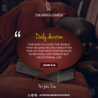 daily devotion Template | PosterMyWall