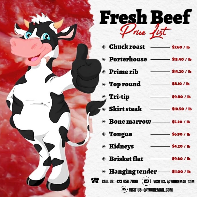 1.86K+ Plantillas De Price List Gratuitas | PosterMyWall