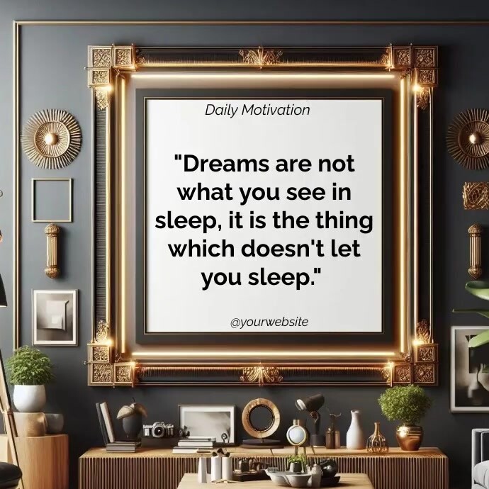 Daily Life Motivational Quotes Templat | PosterMyWall