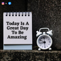 Daily motivation Template | PosterMyWall