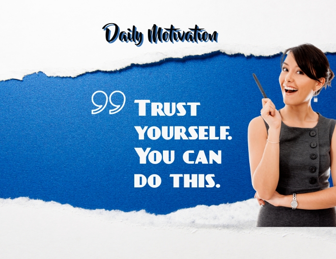 DAILY MOTIVATION Template | PosterMyWall