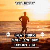 Daily Motivation Template | PosterMyWall