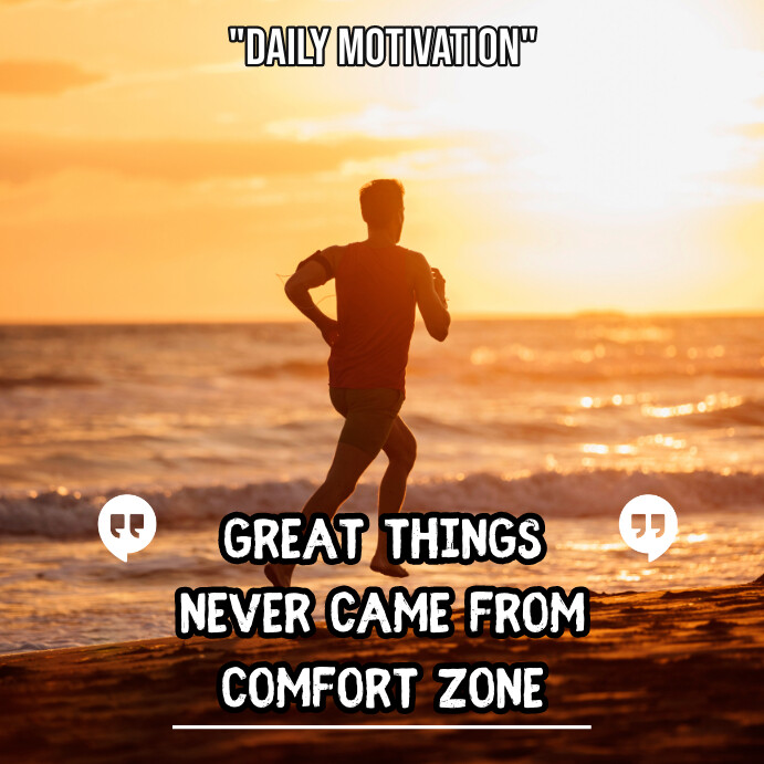 Daily Motivation Template | PosterMyWall