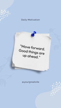 daily motivation template | PosterMyWall