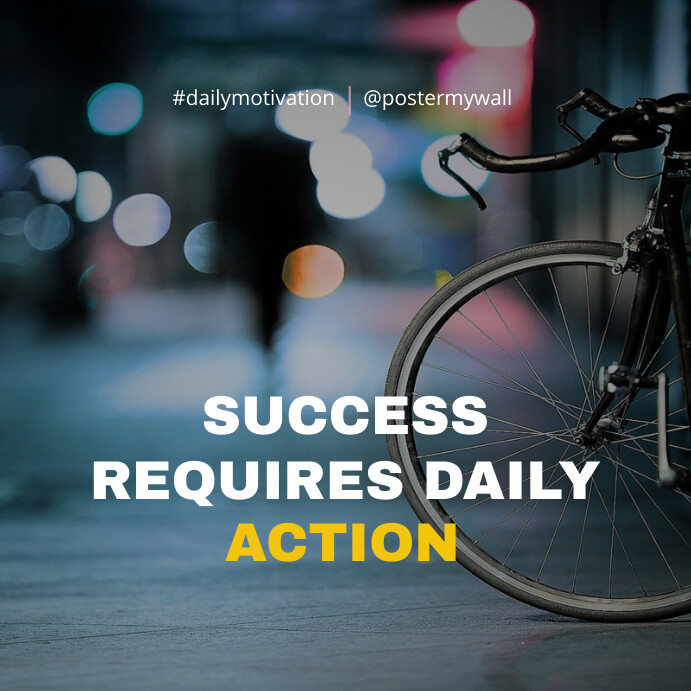 Plantilla de Daily Motivation Instagram Post | PosterMyWall