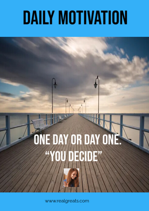 daily motivation success and decides of your ideas 2025 Template ...