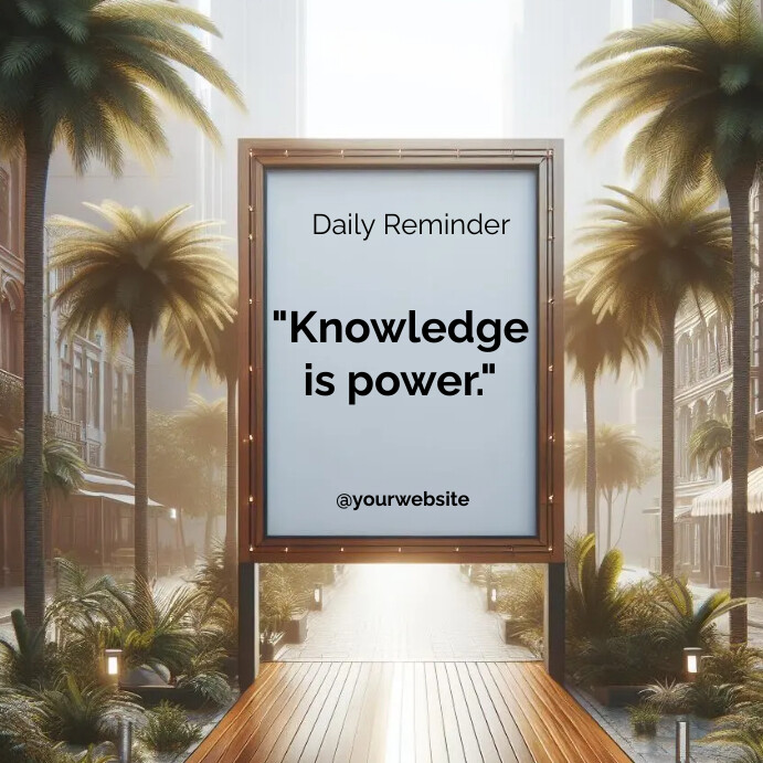 Daily Motivational Quotes Template | PosterMyWall