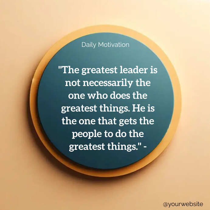 Daily Motivational Quotes Template | PosterMyWall