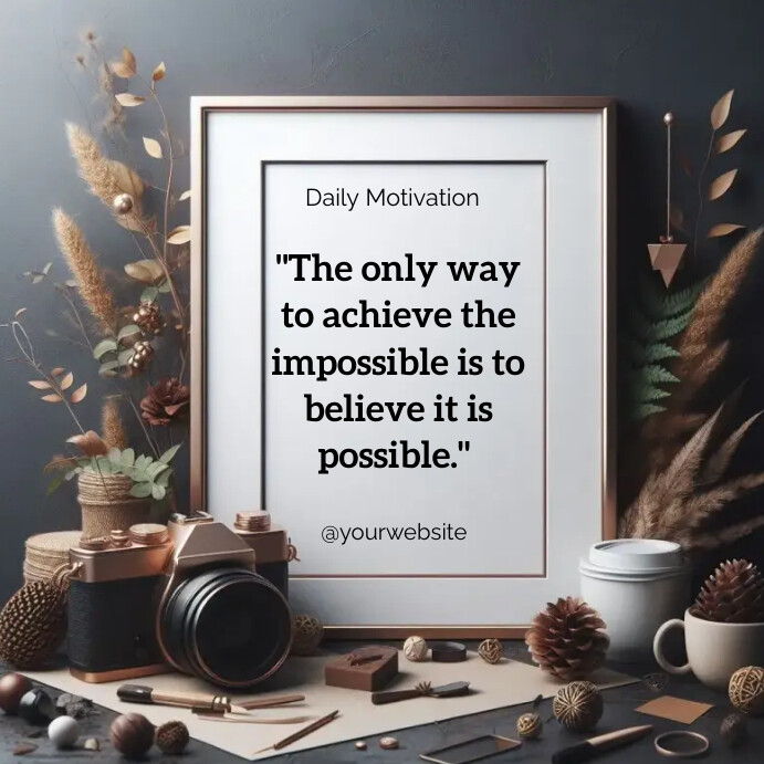 Copy of Daily Motivational Quotes | PosterMyWall