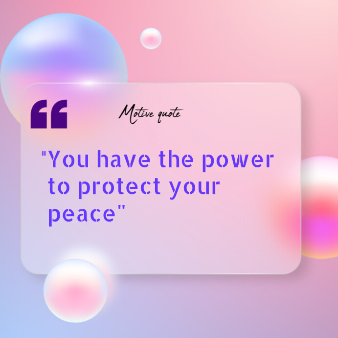 Daily Motive Quote Instagram Post Template | PosterMyWall