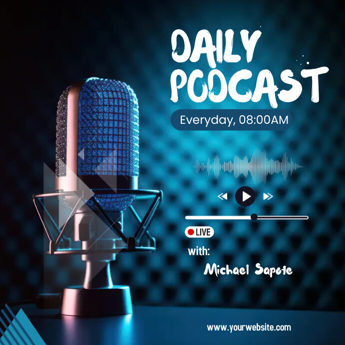 Copy of Daily Podcast 2024 | PosterMyWall