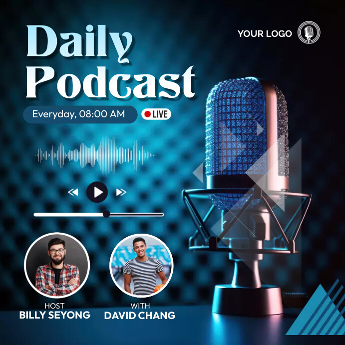 Copy of Daily Podcast | PosterMyWall