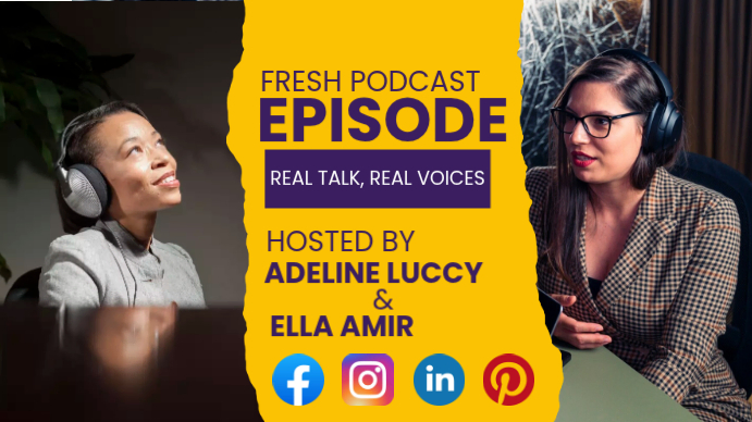 Daily Podcast YouTube Thumbnail Template | PosterMyWall