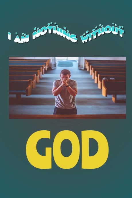 Plantilla de De Oración Diaria | PosterMyWall