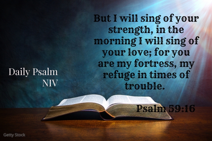 Plantilla de De Salmos Diarios | PosterMyWall