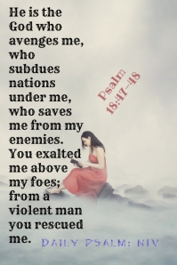 Daily Psalm Template | PosterMyWall